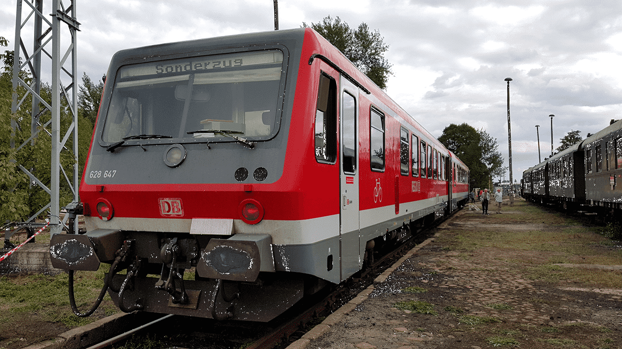 Triebwagen BR 628 - zweiteilige Dieseltriebzüge der DB