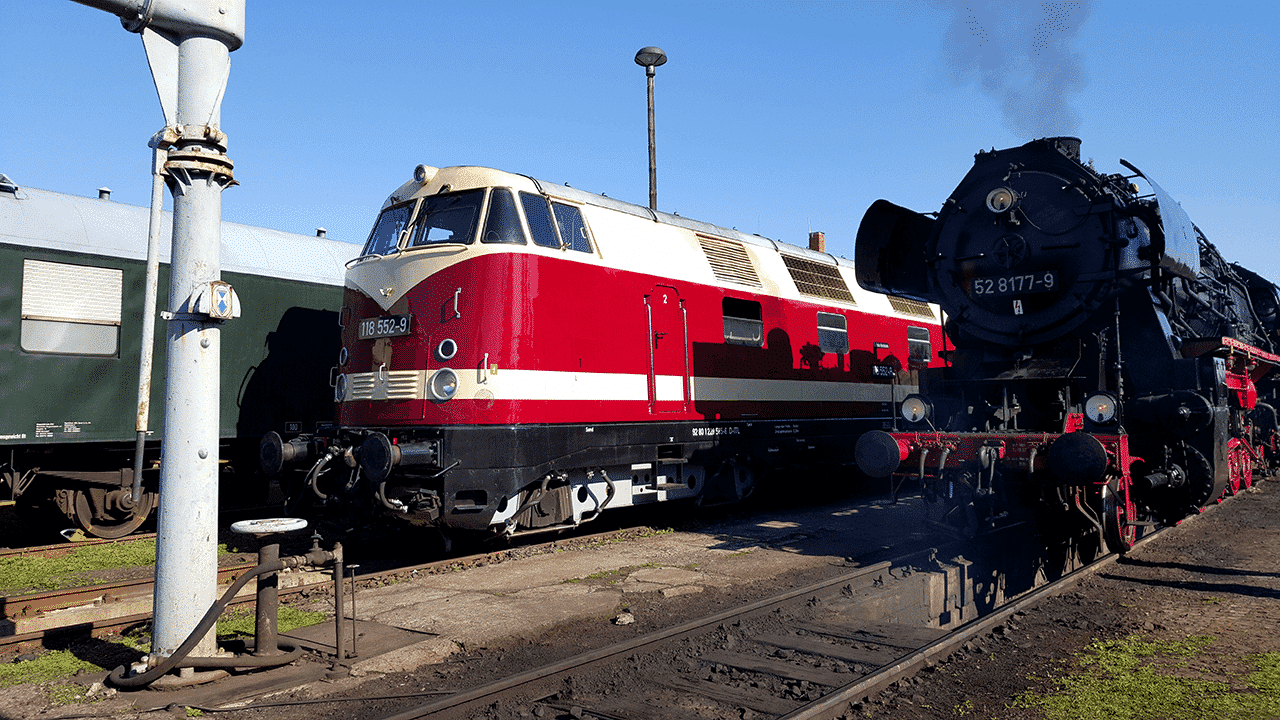 Dampflok BR 52 (Baureihe 52) - Die Kriegslok der DR
