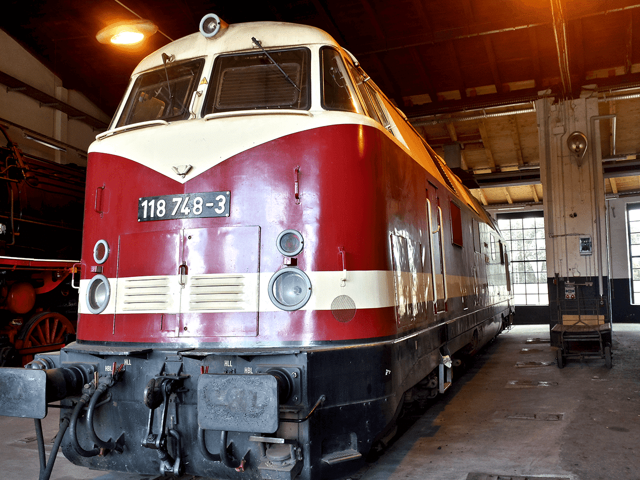 Diesellok BR V 180, BR 118 oder BR 228 bei der DB